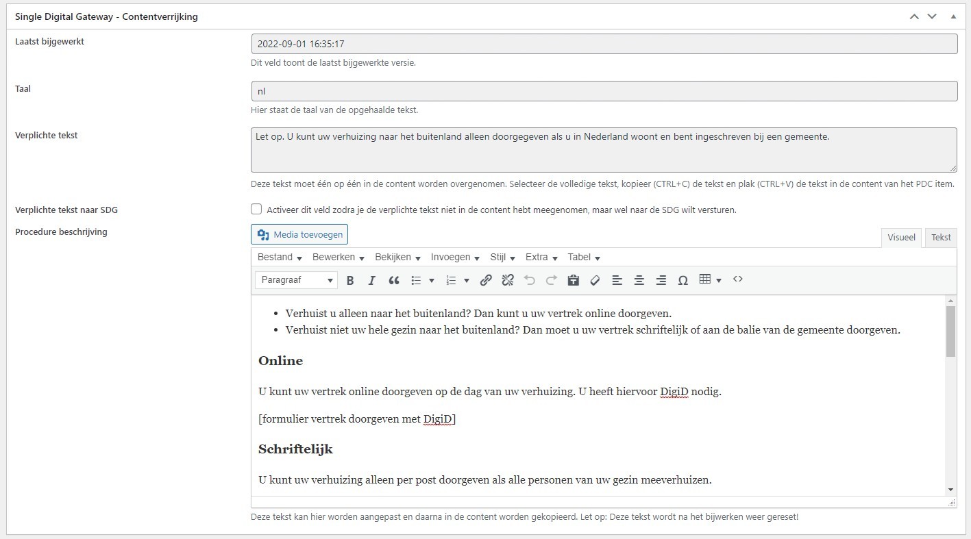 Nieuwe functionaliteiten binnen het Open Webconcept helpen gemeenten te voldoen aan wettelijke ...